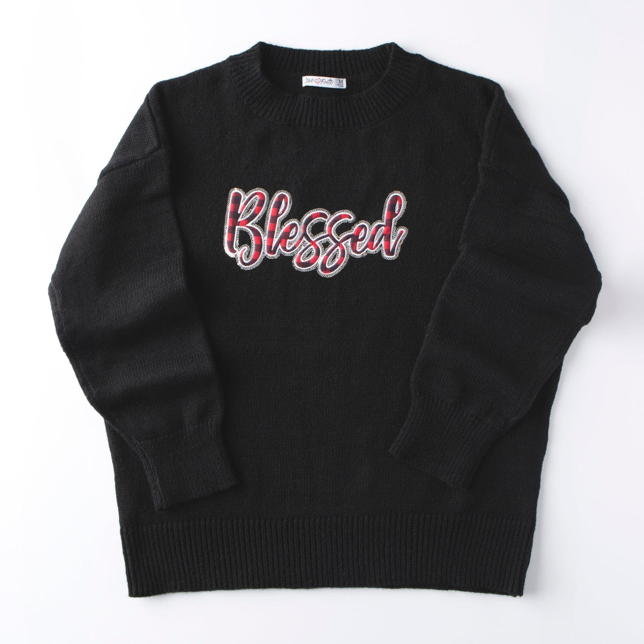 Blessed BP Embellished Sweater – Love in Faith