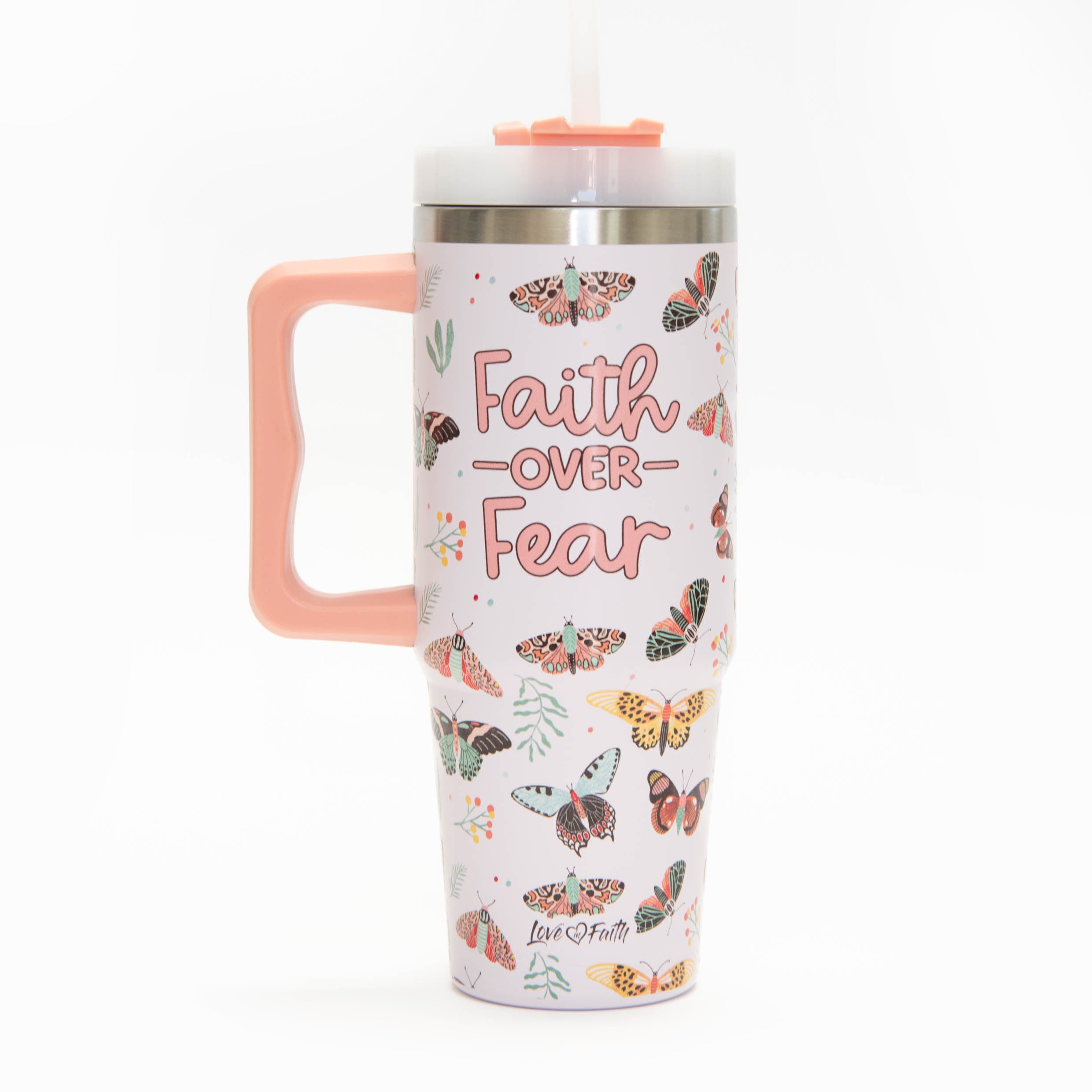 Faith over Fear 30 oz Tumbler – Love in Faith