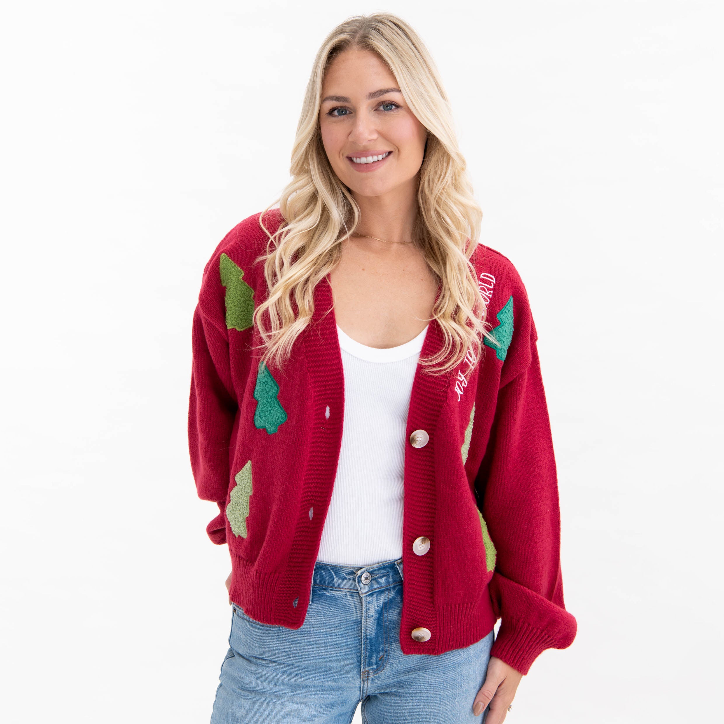 Joy to the World Cardigan – Love in Faith