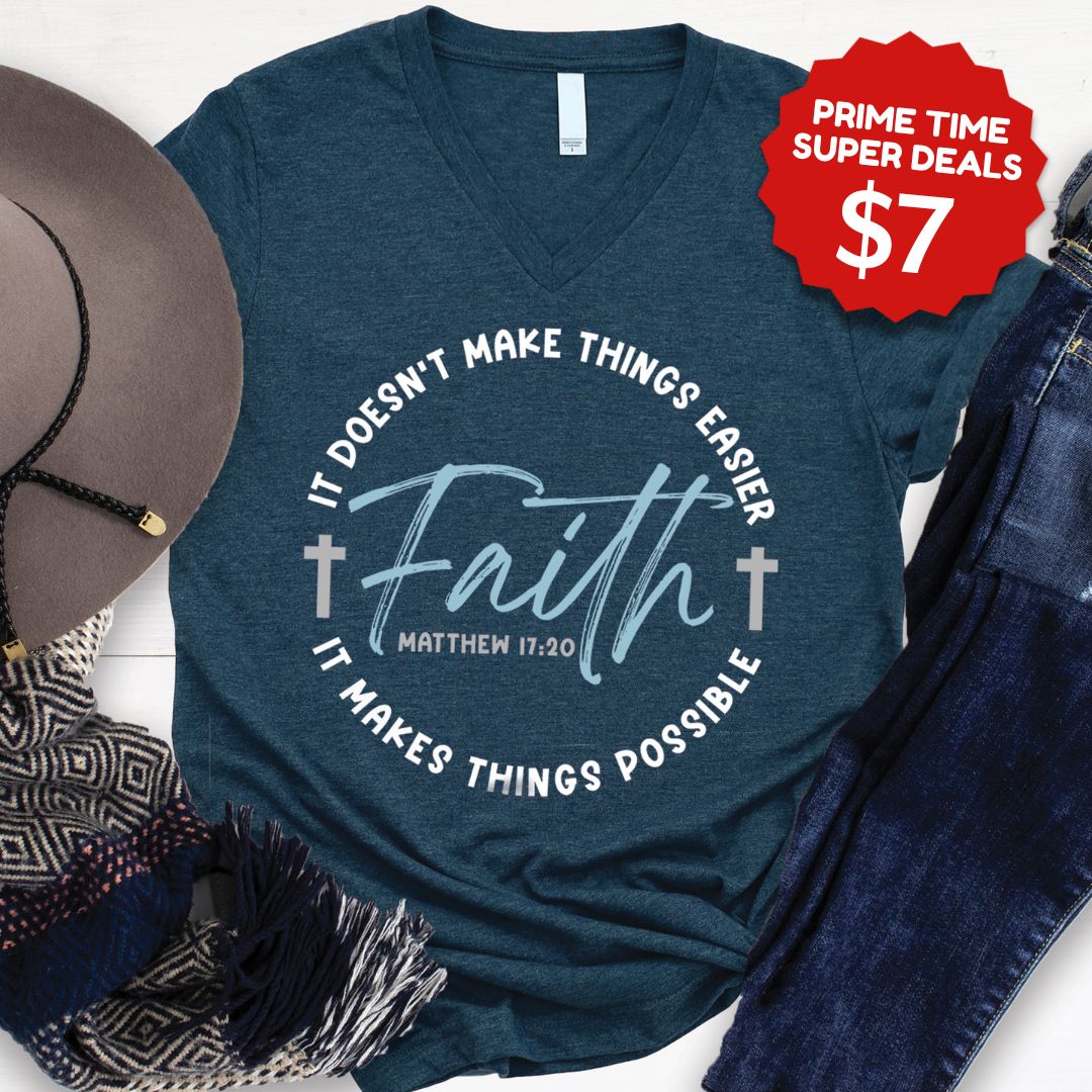 Faith V-Neck – Love in Faith