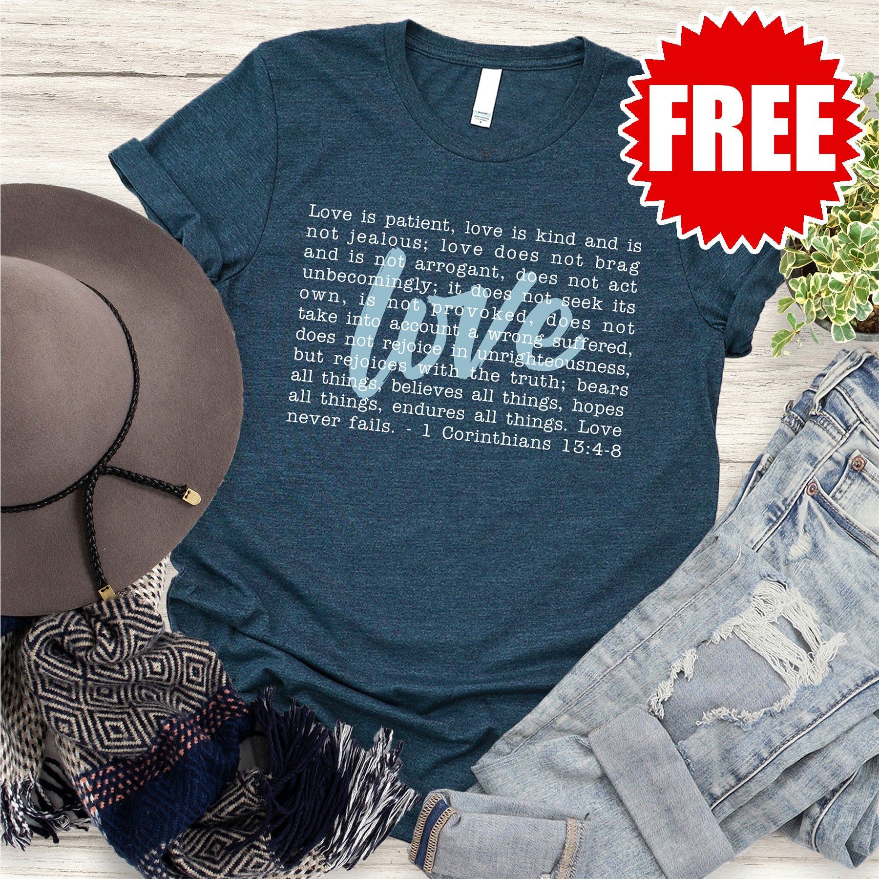 Love is Patient Tee - 0 – Love in Faith