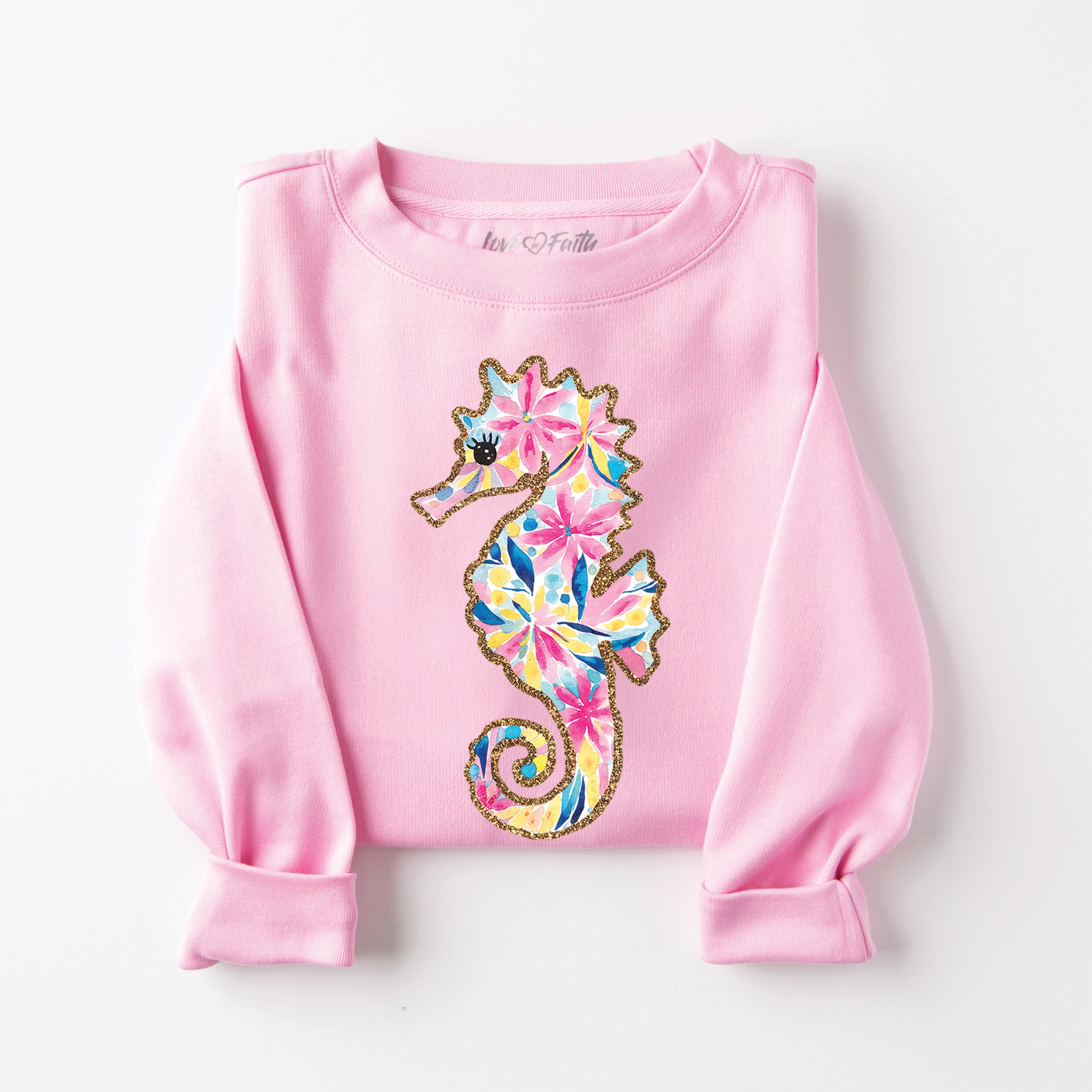 Seahorse Sweatshirt – Love in Faith