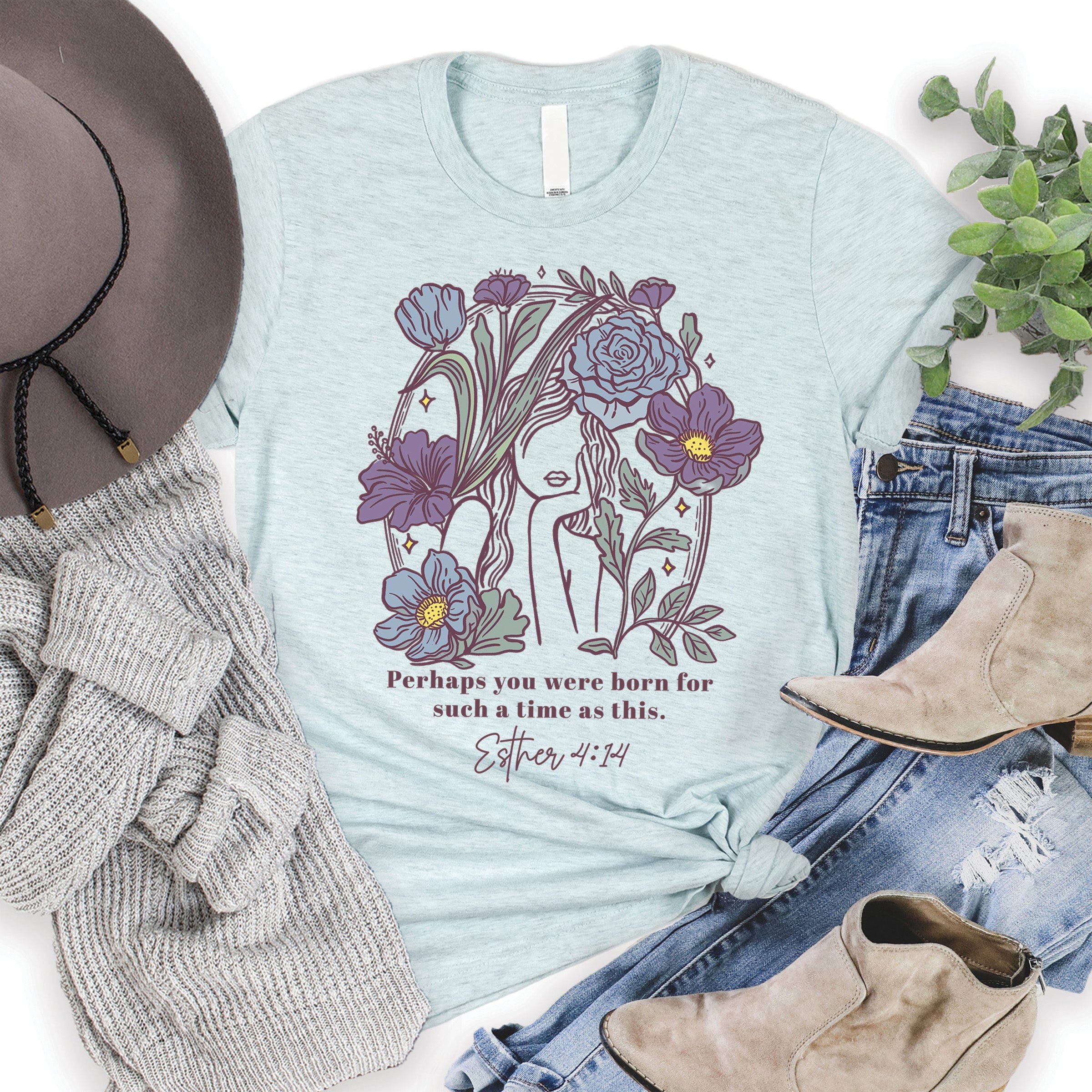 Esther-Flower Girl Tee – Love in Faith