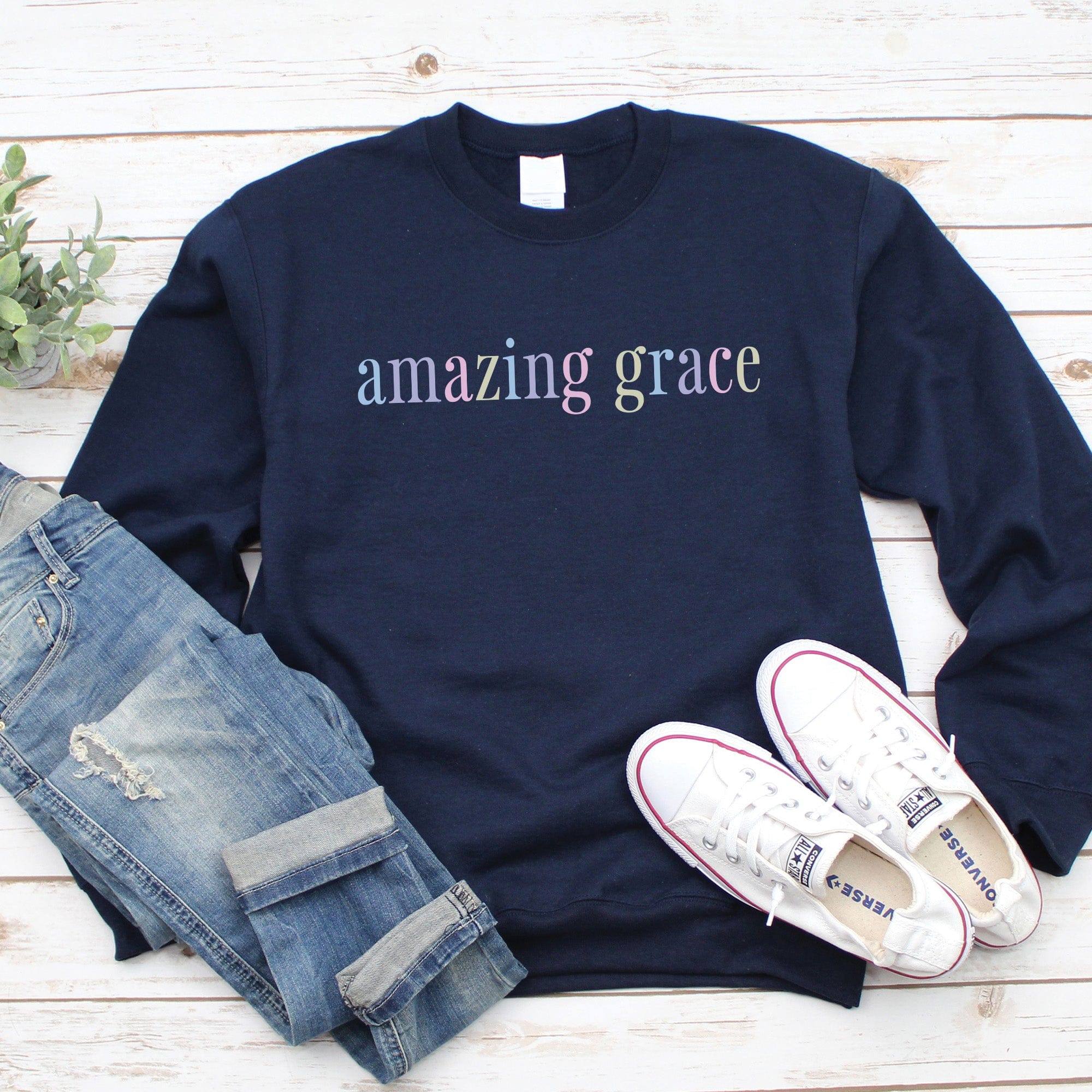 Amazing Grace Sweatshirt | Love in Faith