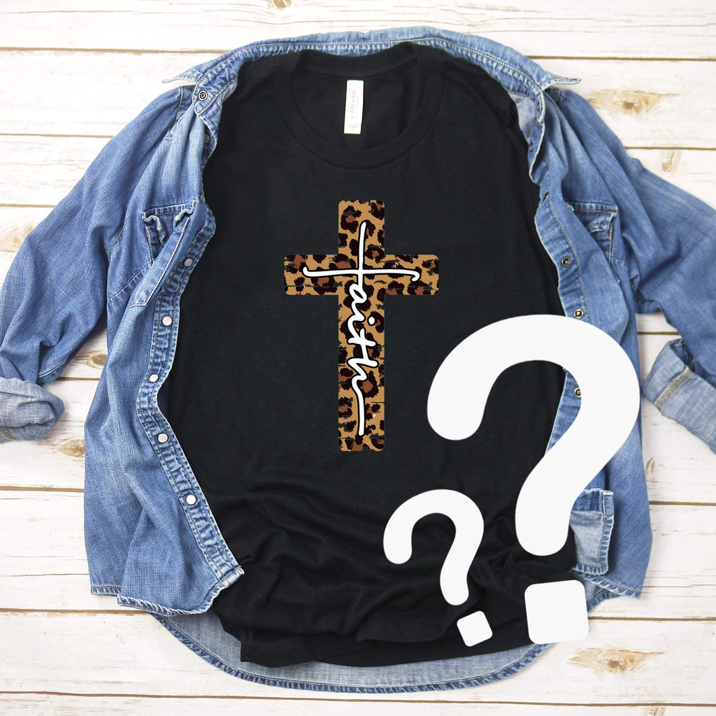 Mystery Tees (color and design selected at random) – Love in Faith